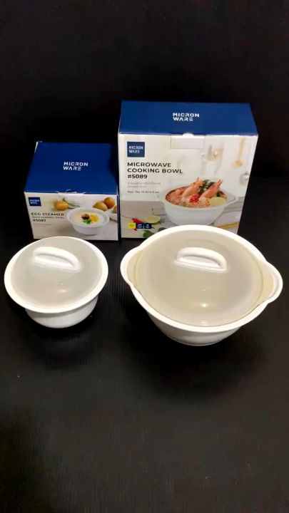 ชามบะหมี่ ชามไข่ตุ๋น ถ้วยทำไข่ตุ๋นในไมโครเวฟ Micronware รุ่น 5087 5089 ภาชนะสำหรับอุ่นอาหารใน ...