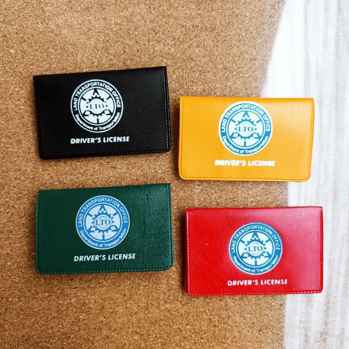 Driver's License Jacket / Card Holder / License Cover (pvc) | Lazada PH