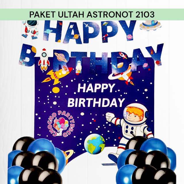Paket Balon ASTRONOT 2103 (BALON BACKDROP BANNER) / Dekorasi Ulang ...