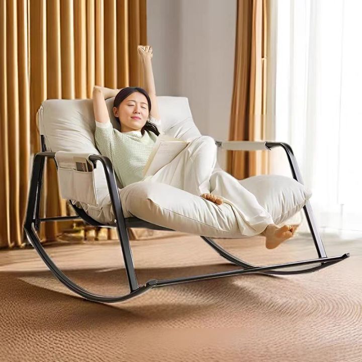 SUNNY Rocking Chair 2 Seater Lazy Rocking Chair Double Chair Balcony ...