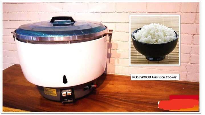 ROSEWOOD RICE COOKER GAS TYPE 50:CUPS CAPACITY MODEL: GRC:- | Lazada PH