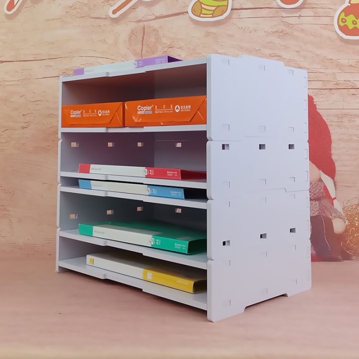 A3 Multi-Layer File Rack Office Engineering Drawing Paper Data Storage ...