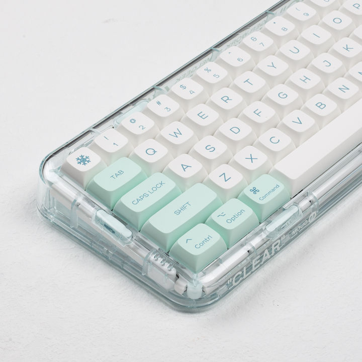 Snow Mountain Iceberg Keycap 134 Keys XDA Profile PBT Sublimation With ...