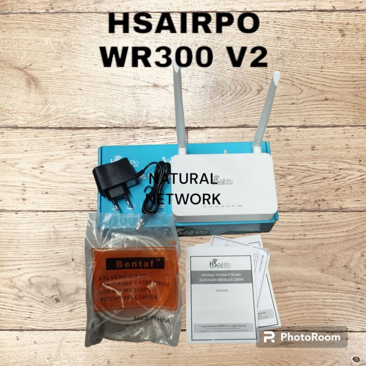 HS AIRPO WR300N 300Mbps WIRELESS ROUTER | Lazada Indonesia