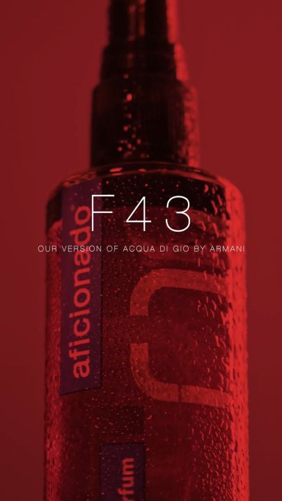 Aficionado F43 Eau De Parfum for Men | Lazada PH