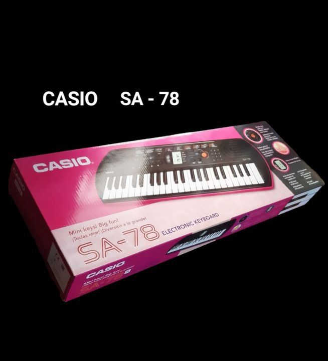 Casio Electronic Keyboard SA-78 | Lazada PH