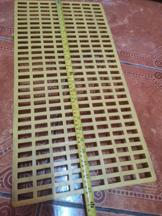 Dog pet cage matting 1x2ft Thick anti slip heavy duty plastic floor ...