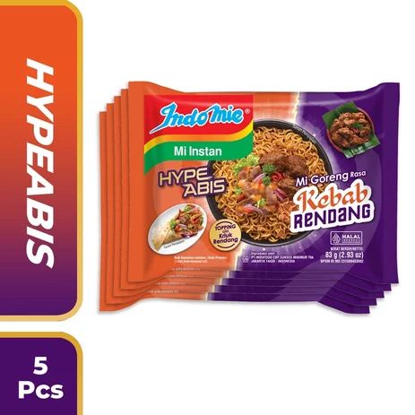 INDOMIE Goreng Rasa Rendang Kebab 85grm/6pcs | Lazada