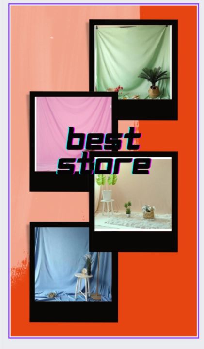 Kain polos grade A kain background foto studio bahan backdrop photo ...