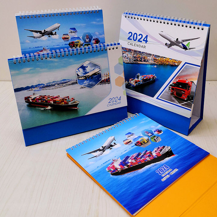 Shipping Record Desk Calendar for 2024 Bulk Shipment Drawing Calendar ...