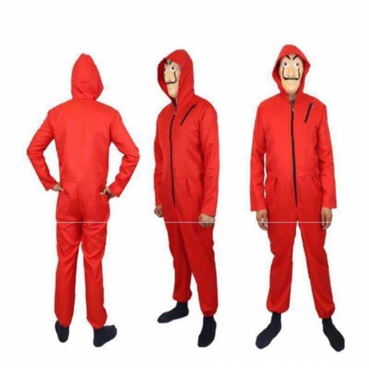 Kids Adult Cosplay Salvador dali Money Heist the House of Paper La Casa ...