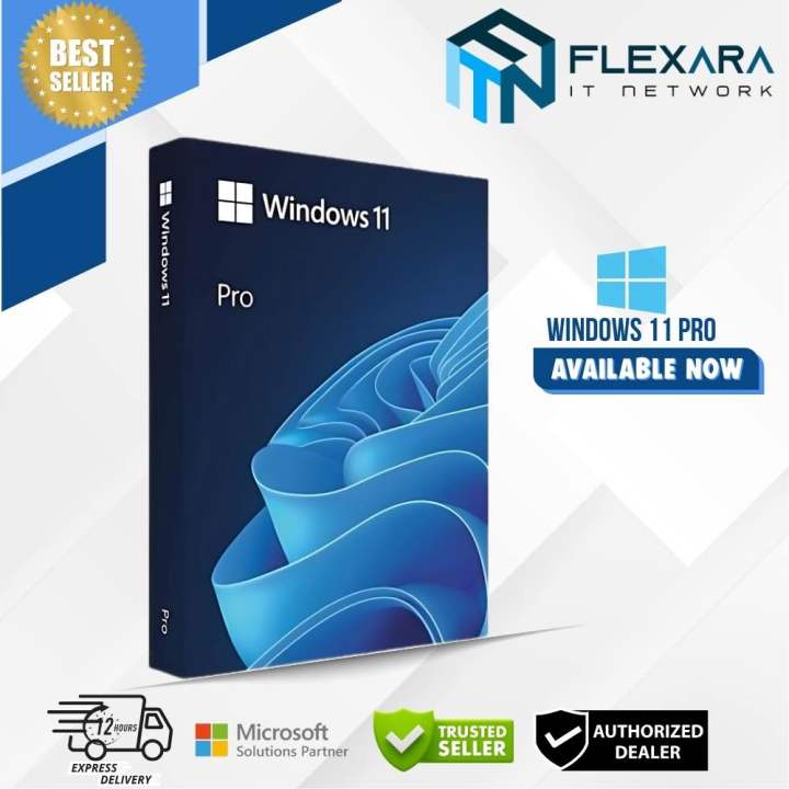 Windows 11 Pro Retail Box USB Version 32/64 But | Lazada