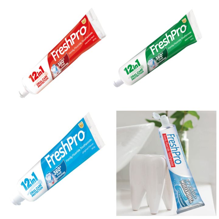 AVON FRESH PRO FAMILY FLUORIDE TOOTHPASTE 160g | Lazada PH