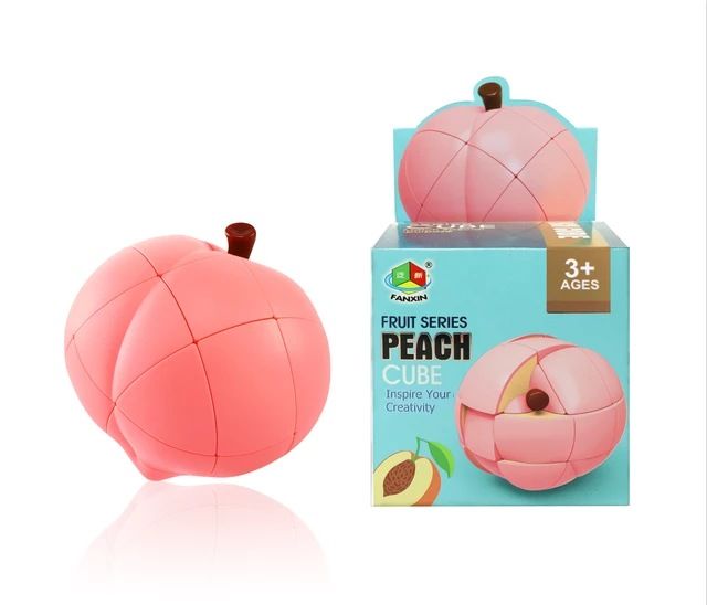Magic Cube Fruit Series รูบิค ผลไม้ ลูกพีช ขนาด8x7cm. | Lazada.co.th