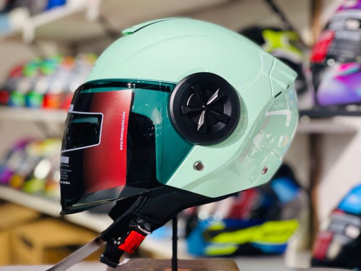 SPYDER REBOOT Half-Face Single Visor Helmet + Free Clear Visor | Lazada PH