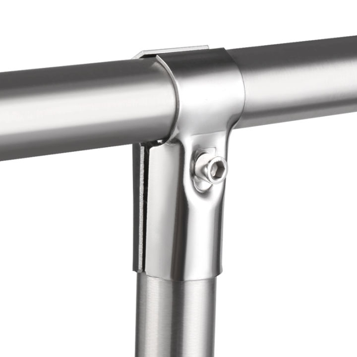 Stainless Steel Pipe Joint Fasteners Clothes Hanger round Tube ...
