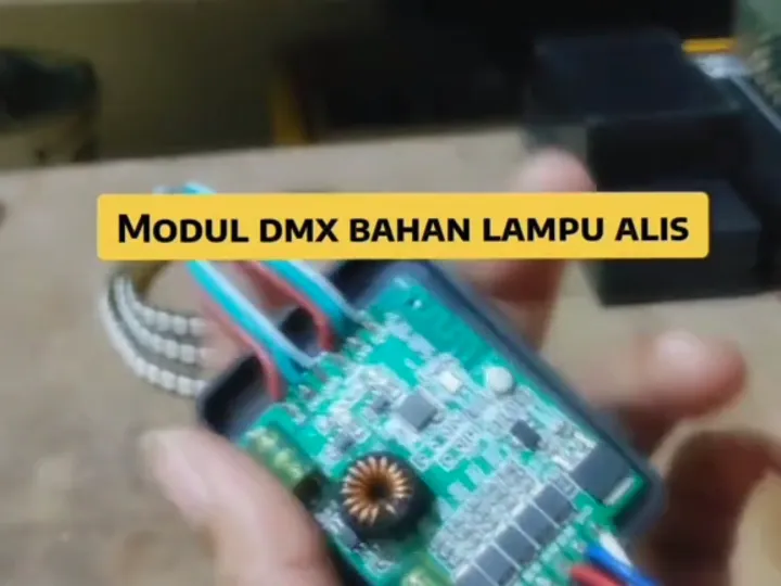 Modul alis RGB 12V-5V / Modul DMX out 5V / Papan PCB LED WS2811 RBG ...