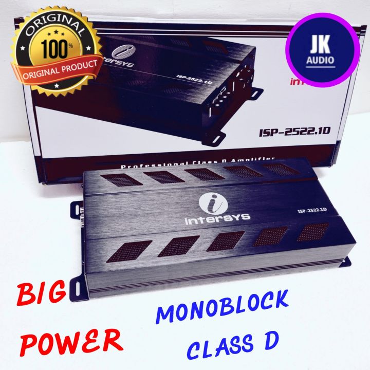 Power Monoblock Intersys ISP 2522.1D Class D power Monoblock Garansi ...