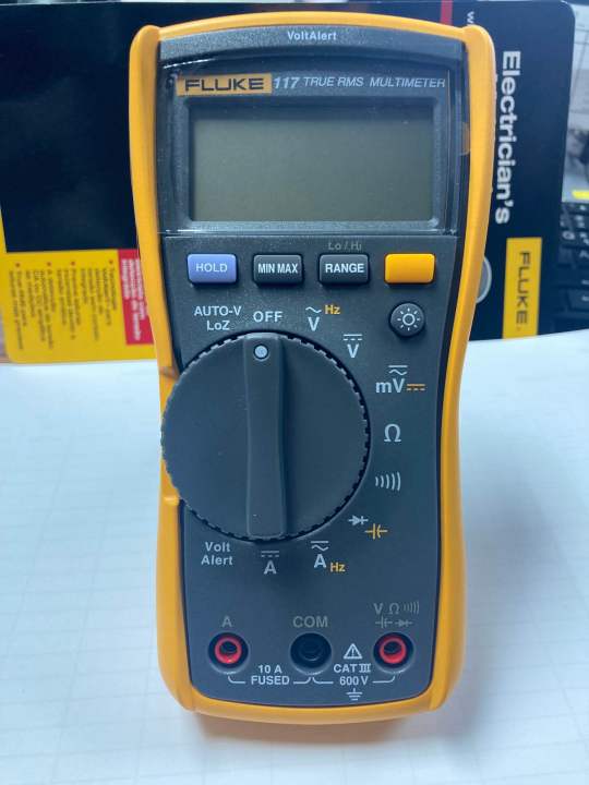 FLUKE 117 /TRUE RMS Multimeter Fluke 117/APAC Electrician's Ideal ...
