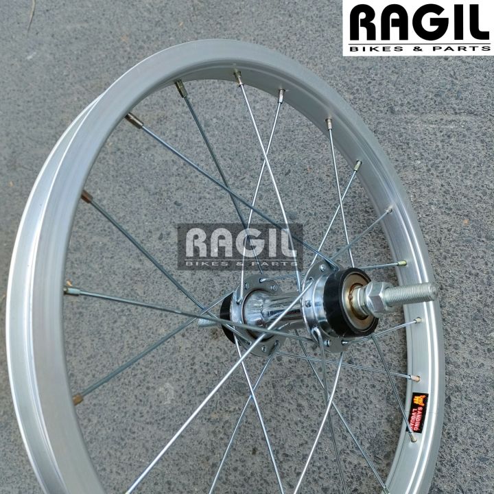 WHEELSET SEPEDA UKURAN 16 INCH ANAK 16" RODA JADI VELG RIMS RISETELAH ...
