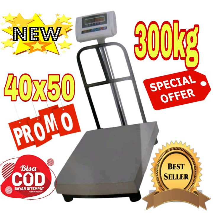 timbangan digital 150kg 300kg 400kg 500kg timbangan lantai timbangan barang | Lazada Indonesia