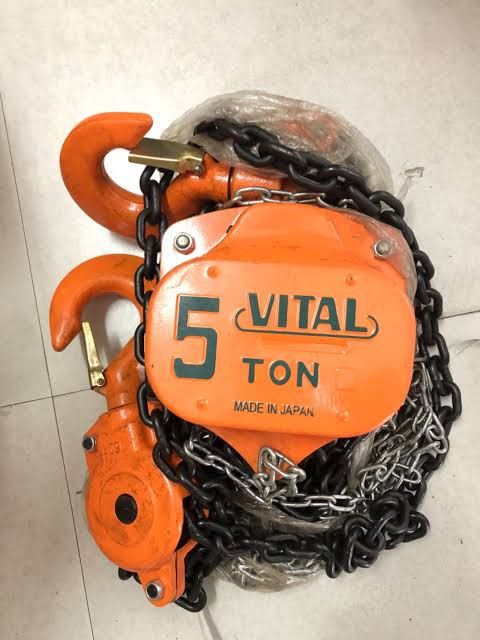 Vital chainblock 5tons with 3 meter lifting chain heavy duty made in ...