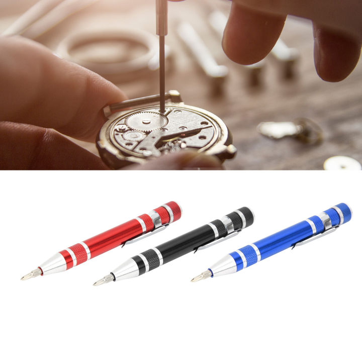 Hand Tools Mini Pen Screwdriver Screwdriver 8 in 1 Mini Hand Pen ...