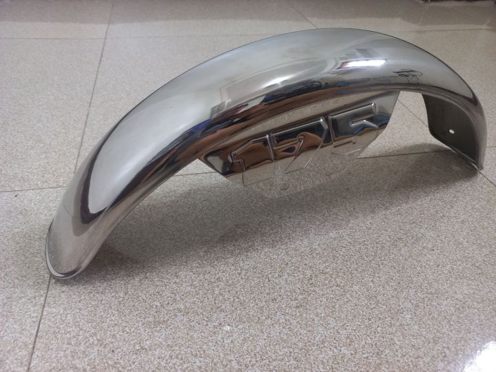 NEW Stainless Barako 175 Front Fender, 900, Tapalodo Harap for Barako 1 ...