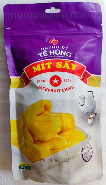 TE HUNG MIT SAY JACKFRUIT CHIPS 100G | Lazada