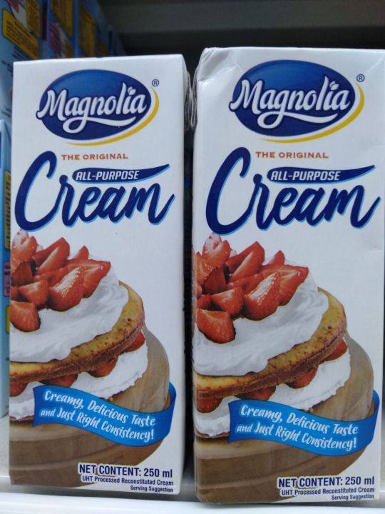 Magnolia All Purpose Cream (250ml. × 2packs) | Lazada PH