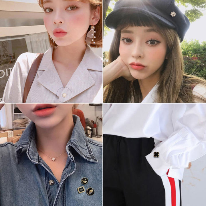 PEC Ghim Trâm Cài Dễ Thương Nhật Bản, Nữ Khóa Đường Viền Cổ Áo Phụ Kiện ...