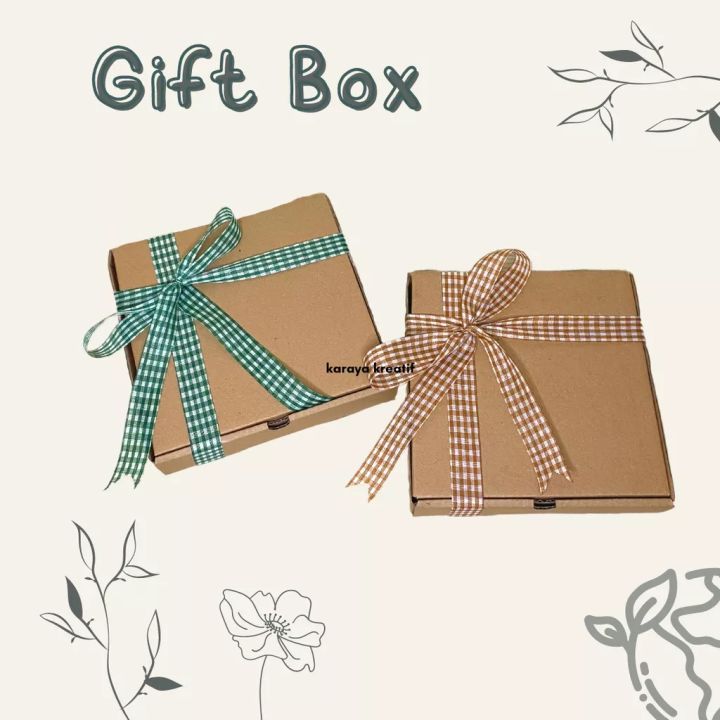 BOX HAMPERS MURAH / TAMBAHAN PACKING BOX TEBAL | Lazada Indonesia