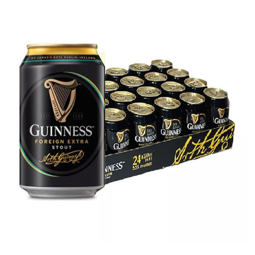 Guinness Extra Stout Beer in Can 330ml x 24 | Lazada PH