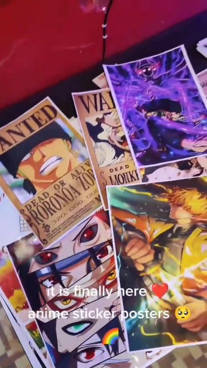 Haikyuu : A4 Official Anime Posters, Laminated Poster & Sticker Poster ...