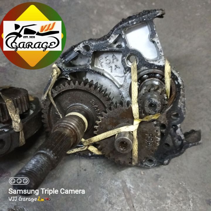 HONDA DIO 1 & 2 / SYM CHA- CHA - TRANSMISSION ASSEMBLY W/ GEAR COVER ...