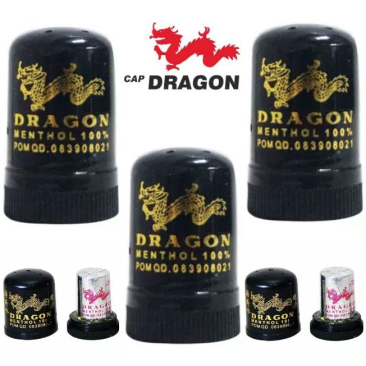 Cap Dragon Menthol Cone Balsem Dragon Obat Gosok Dragon 20 gr | Lazada ...