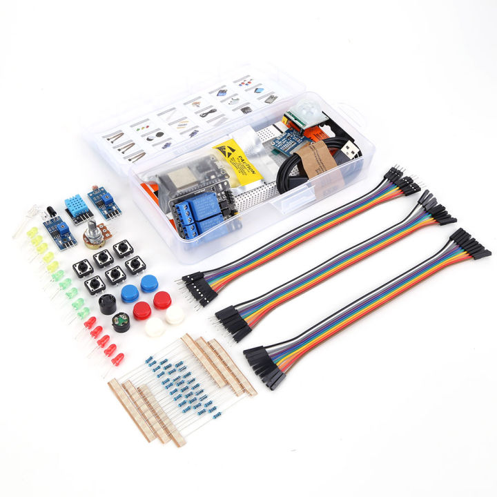 Basic Starter Kit for ESP32 ESP-32S WIFI Photoresistor Module Electronics Components Basic ...