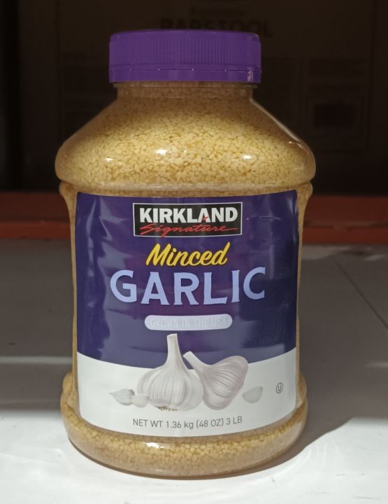 Kirkland Signature Minced California Garlic 1.36kg | Lazada PH