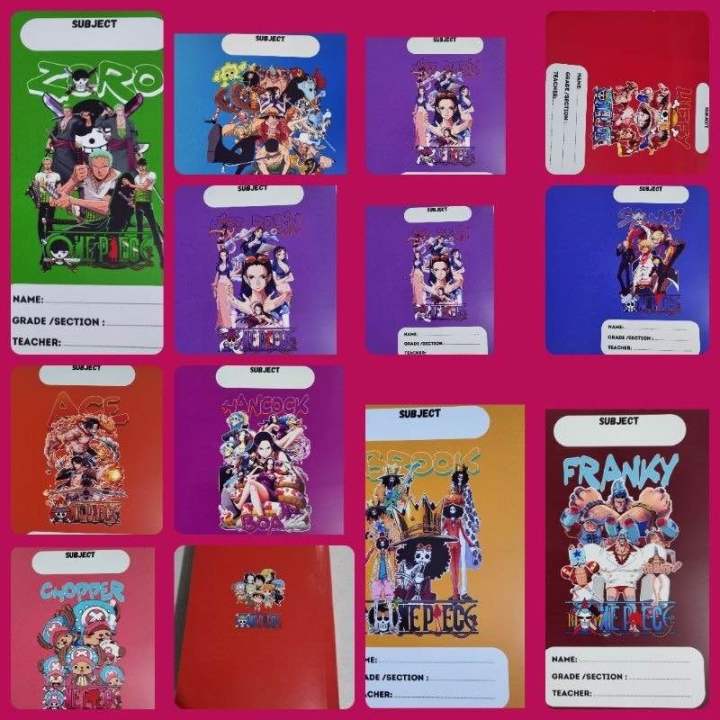 One Piece Notebook Writing for Kids A5 size School Supplies | Lazada PH