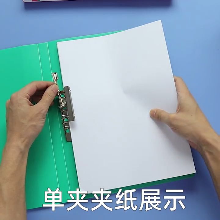 Paper Clip Folder Long Clipboard Legal with Cover Double Clips for ...