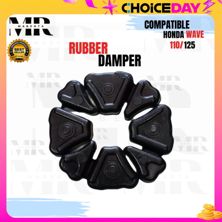 MOTORCYCLE HEAVY DUTY RUBBER DAMPER FOR HONDA WAVE 110/125 | Lazada PH