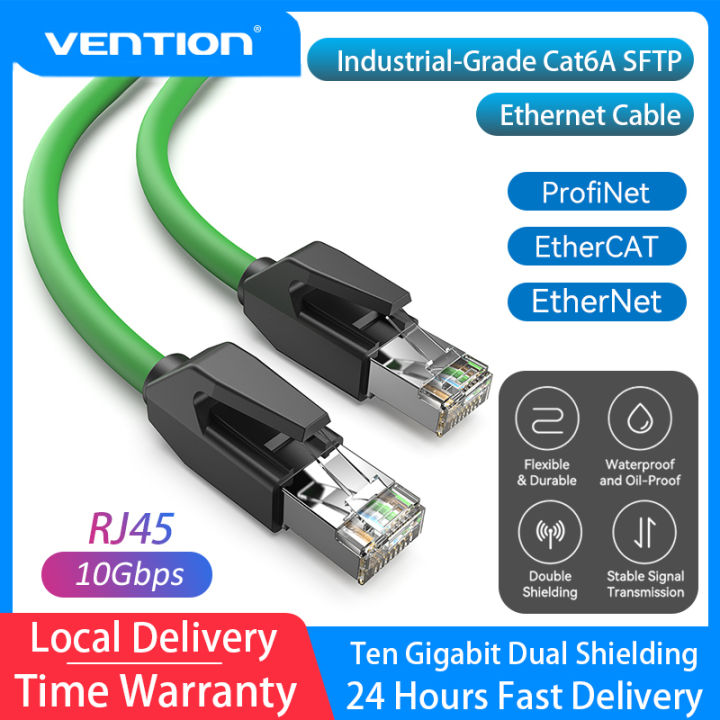 Vention CAT6a Ethernet Cable SFTP RJ45 Lan Twisted Pair Patch Cord Internet UTP Network port ...