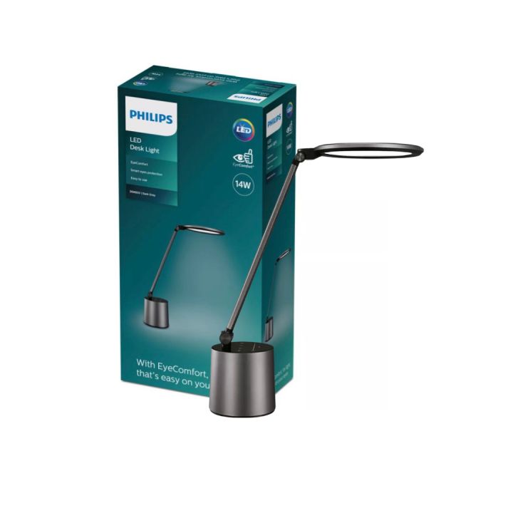 PHILIPS LED Touch Dimming Rechargeable Eye Protection Study Table Lamp ...