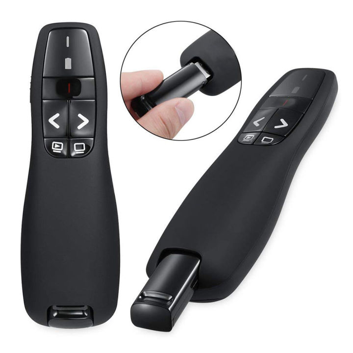 3Tech mall USB 2.4GHz Wireless PPT PowerPoint Presenter Pointer Clicker ...