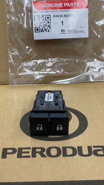 ORIGINAL PERODUA ALZA D27A 2022 SPEC HI/MID/LOW CENTER SWITCH DOOR LOCK ...