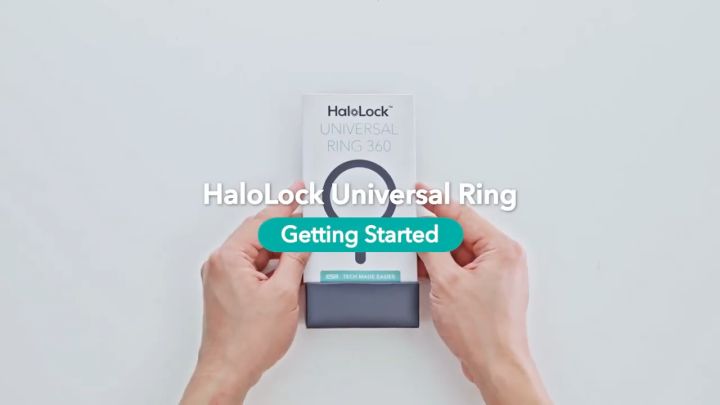 ESR HaloLock Universal Ring 360 (2 Pack) - Black / White / Mint Green ...