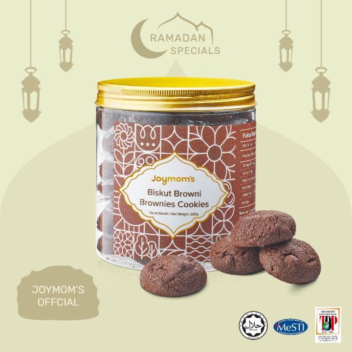 Joymom's Brownie COOKIES - Joymoms COOKIES BISKUT RAYA JMM Natural Low ...