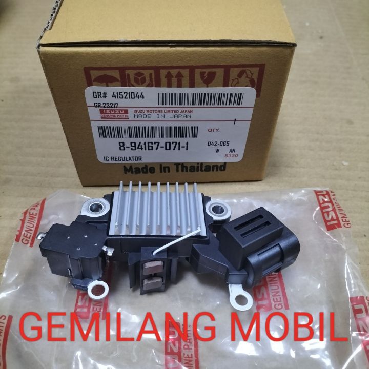 IC REGULATOR ALTERNATOR CAS ISUZU NKR71 NMR71 K2 24V VOLT ORIGINAL ...