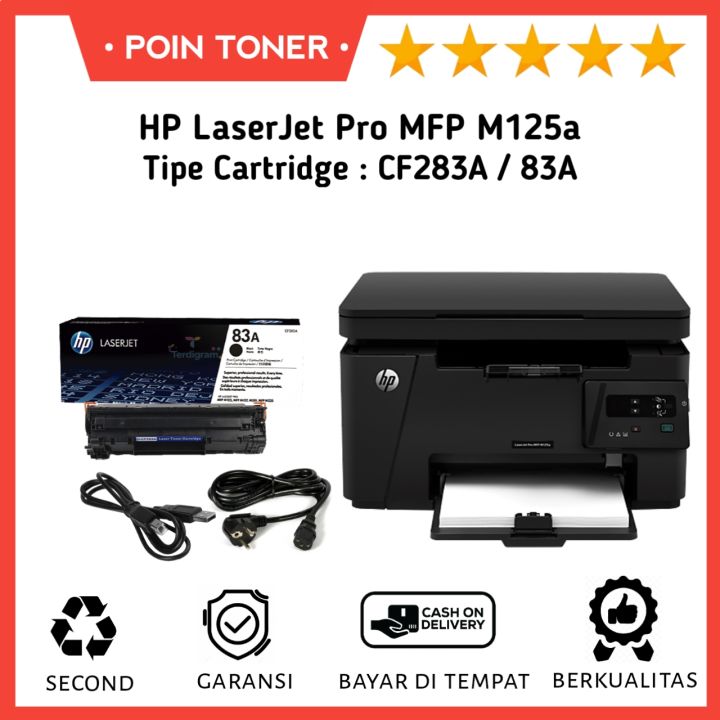 Printer HP LaserJet Pro MFP M125a Print, Scan, Copy | Lazada Indonesia
