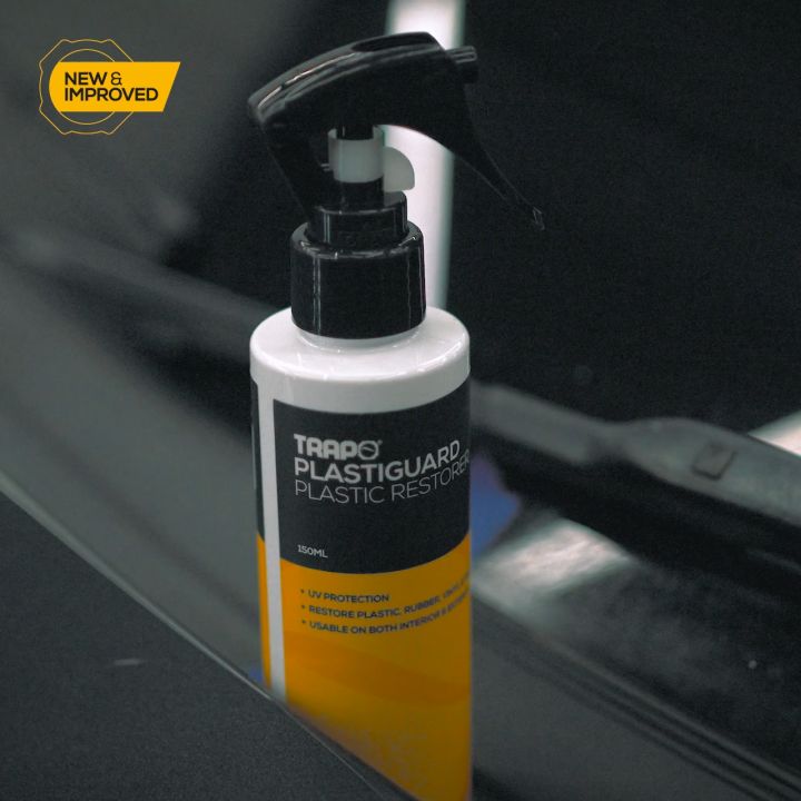 TRAPO Plastiguard Plastic Restorer / Car Interior Exterior Plastic ...